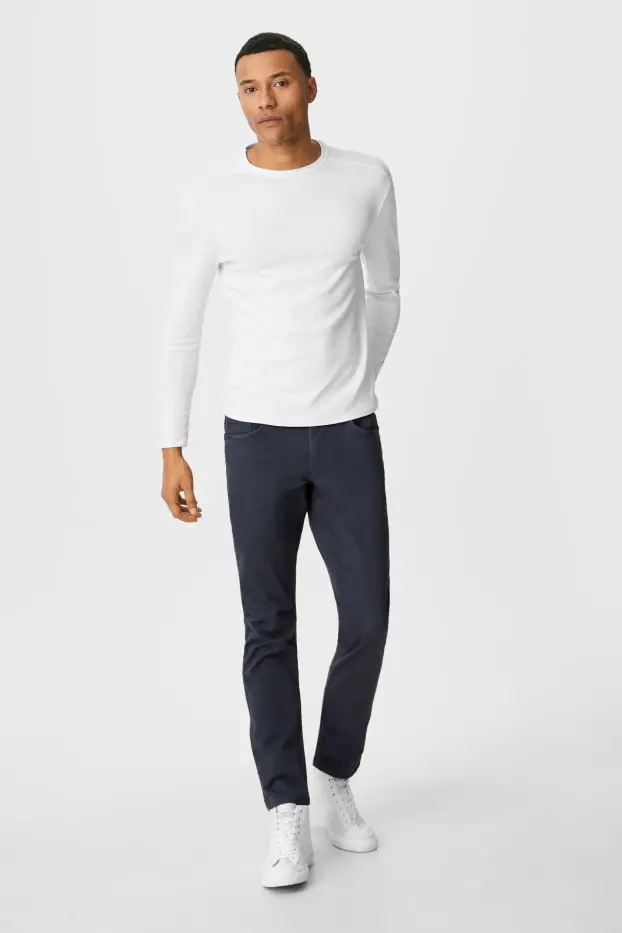 C&A Muške pantalone, Slim Fit, Teget