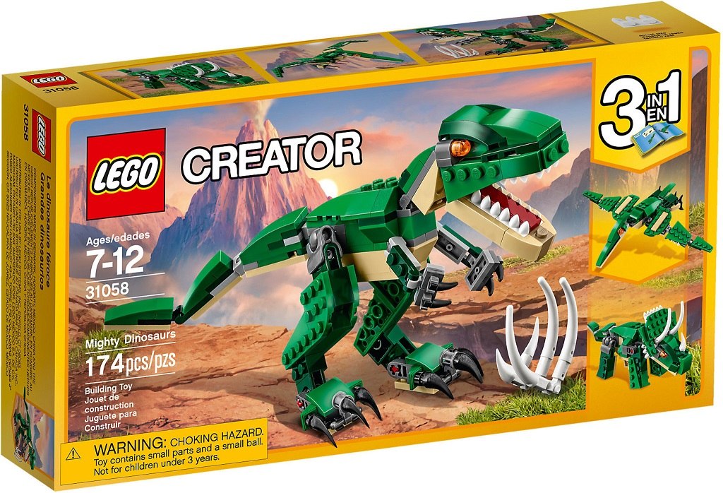 LEGO 31058 CREATOR MOCNI DINOSAURUS