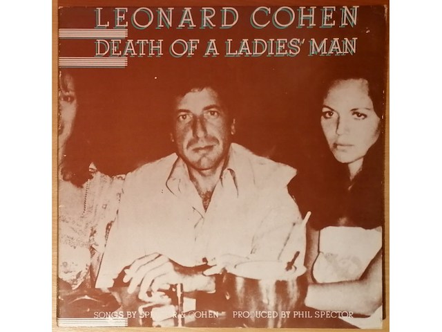 LP LEONARD COHEN - Death Of A Ladies` Man `78 PERFEKTNA