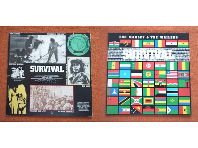 BOB MARLEY and THE WAILERS - Suvival (LP) Scandinavia