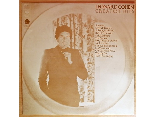 LP LEONARD COHEN - Greatest Hits (1977) PERFEKTNA