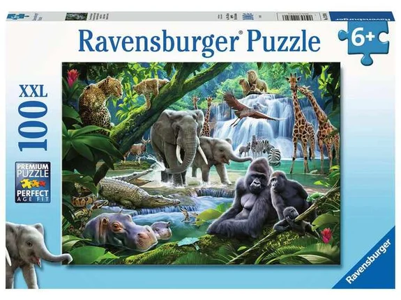 Ravensburger puzzle (slagalice) - Životinje u džungli