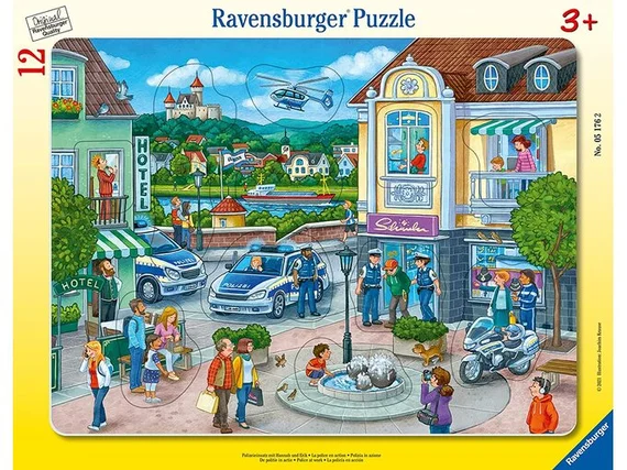 Ravensburger puzzle (slagalice) - Policijska akcija sa Hanom i Erikom