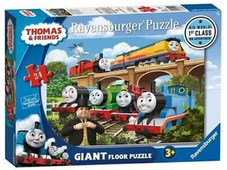 Ravensburger puzzle (slagalice) - Thomas & Friends velika podna puzla