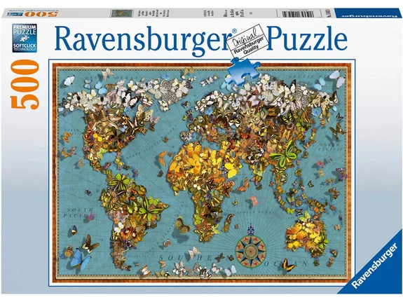 Ravensburger puzzle (slagalice) - Mapa sveta