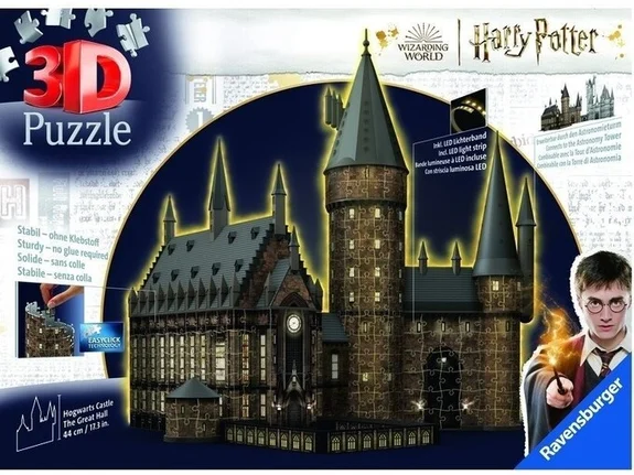 Ravensburger 3D puzzle (slagalice) - Harry Potter Hogwarts Castle