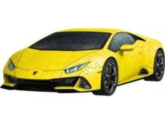 Ravensburger 3D puzzle (slagalice) - Lamborghini, zute boje