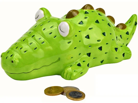 Viter Kasica crocodile green 22x8x11 cm
