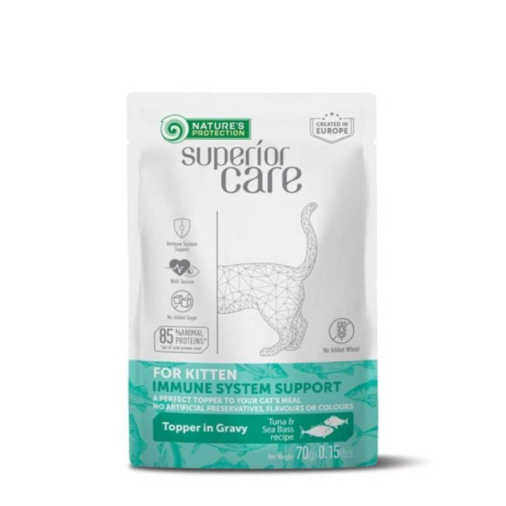 Nature's Protection Superior Care preliv za mačke - Kitten Imune System Support 70g