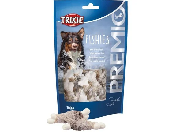 Trixie Premio Fishies kost sa ribom 100g TR31599