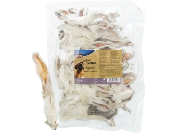 Trixie Zečje uši sa krznom 500g TR27126