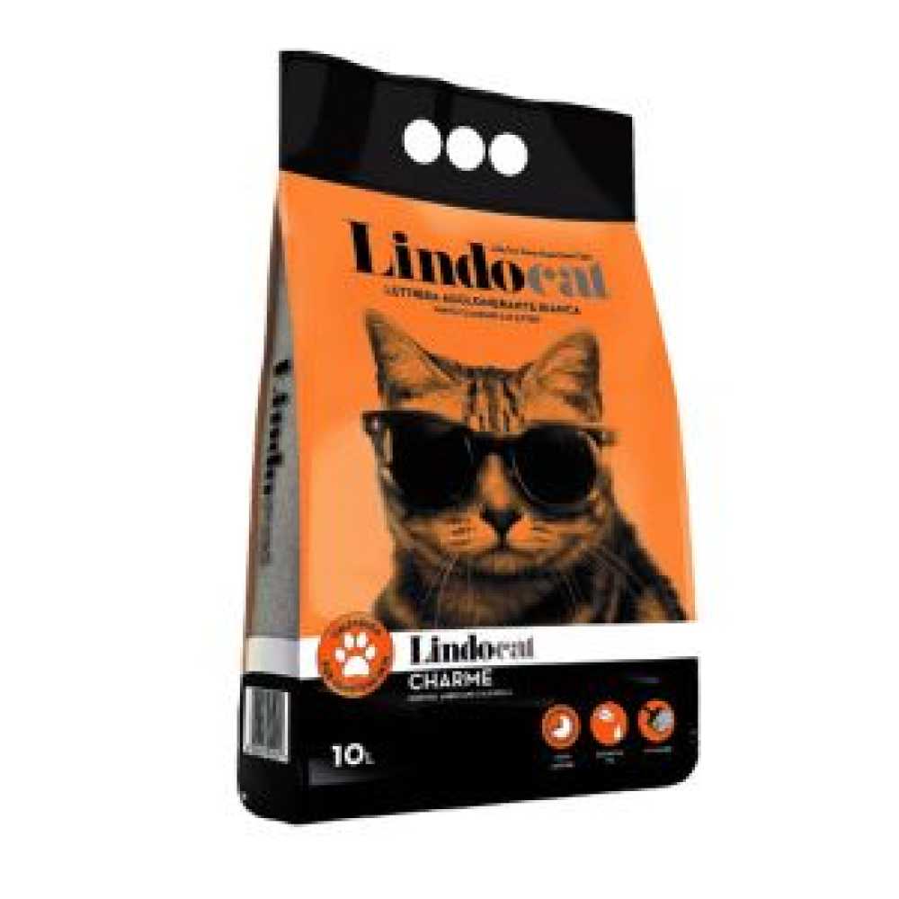 Lindocat posip za mačke - Charme Amber i neven 10l