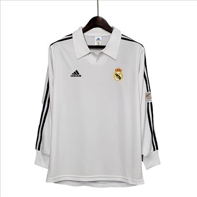 Real Madrid 2001/2002 domaći dres dugi rukavi