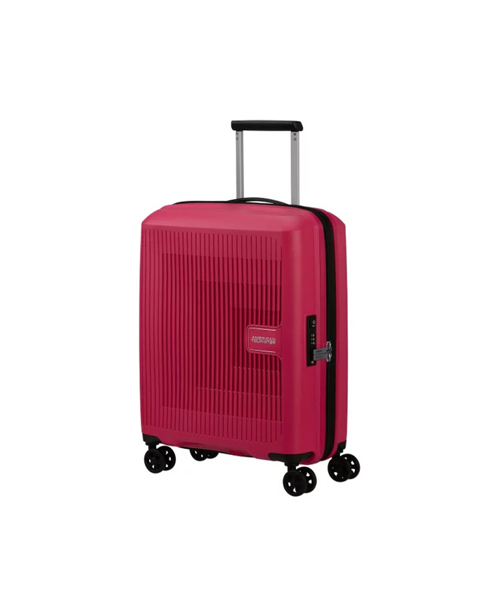 KOFER AEROSTEP-SPINNER 55/20 EXP TSA PINK FLASH TROLLEY American Tourister