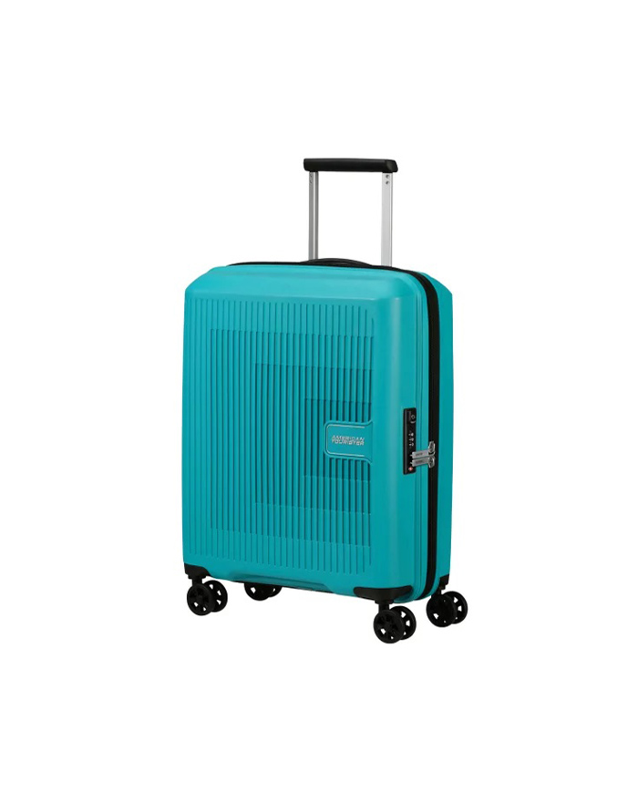 KOFER AEROSTEP-SPINNER 55/20 EXP TSA TURQUOISE TONIC TROLLEY American Tourister