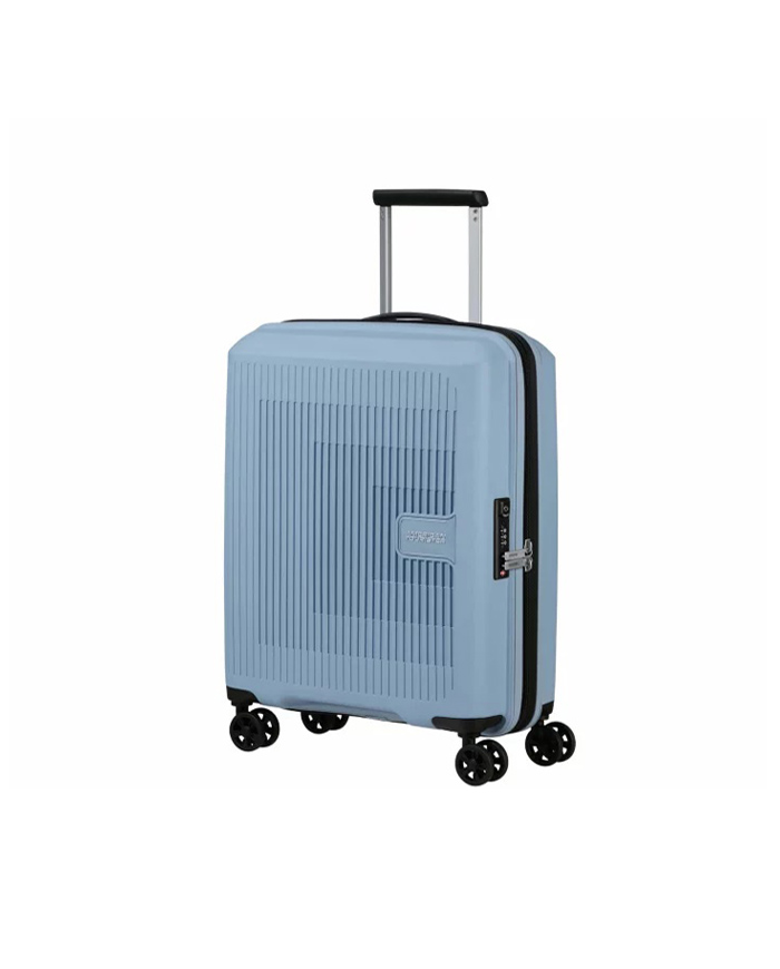 KOFER AEROSTEP-SPINNER 55/20 EXP TSA SOHO GRAY TROLLEY American Tourister