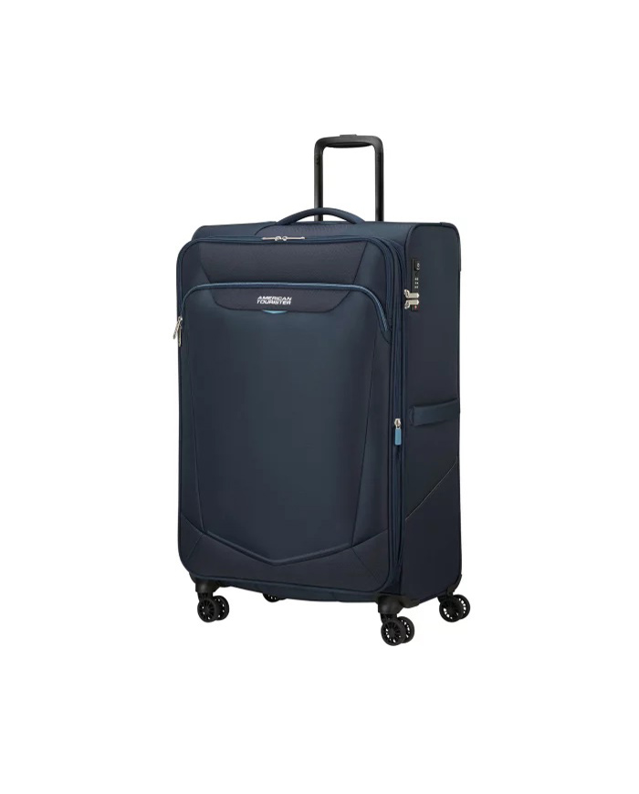 KOFER SUMMERRIDE-SPINNER L EXP TSA NAVY BLUE TROLLEY American Tourister