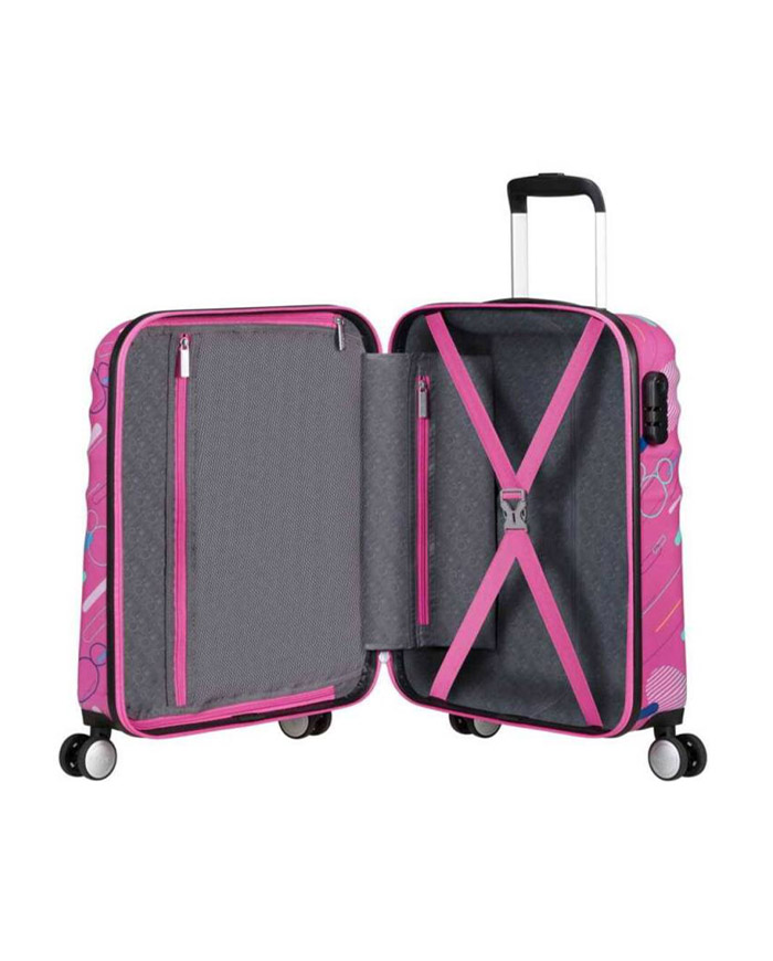 KOFER MINNIE FUTURE MEDIUM PEPITO PINK TROLLEY American Tourister