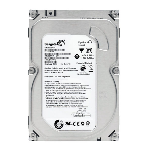 Hard disk Seagate Pipeline HD 320GB