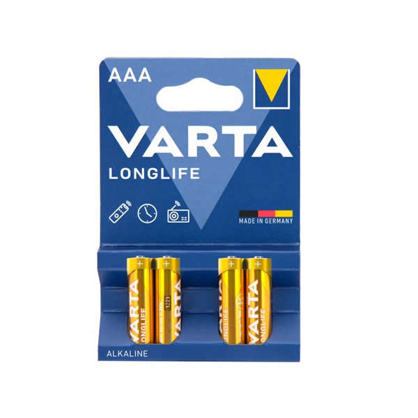 VARTA Longlife AAA 1.5V 4PACK