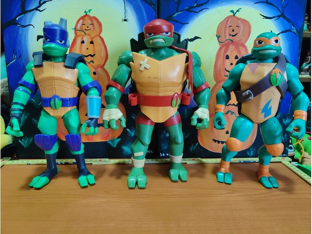 TMNT Nindza Kornjače Raf Majki i Doni najveća skala fig