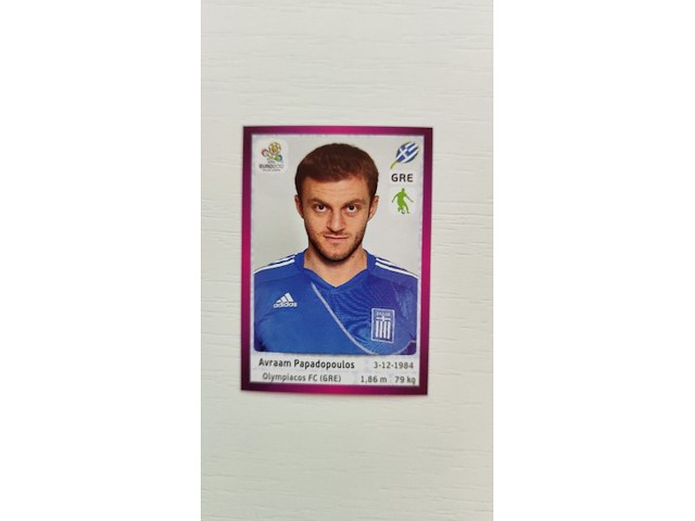 Panini EURO 2012 International sličica broj 086