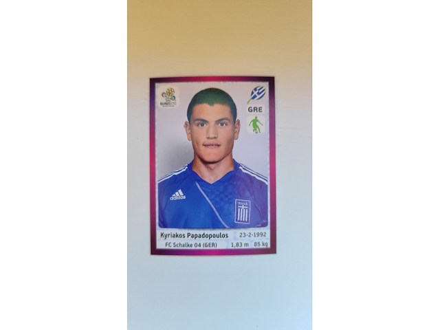 Panini EURO 2012 International sličica broj 090