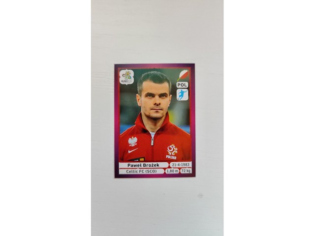 Panini EURO 2012 International sličica broj 073