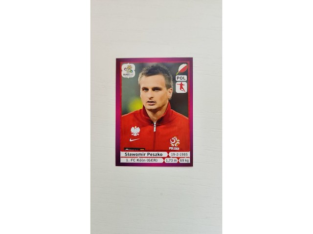 Panini EURO 2012 International sličica broj 072