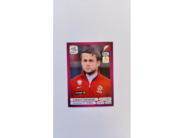 Panini EURO 2012 International sličica broj 056