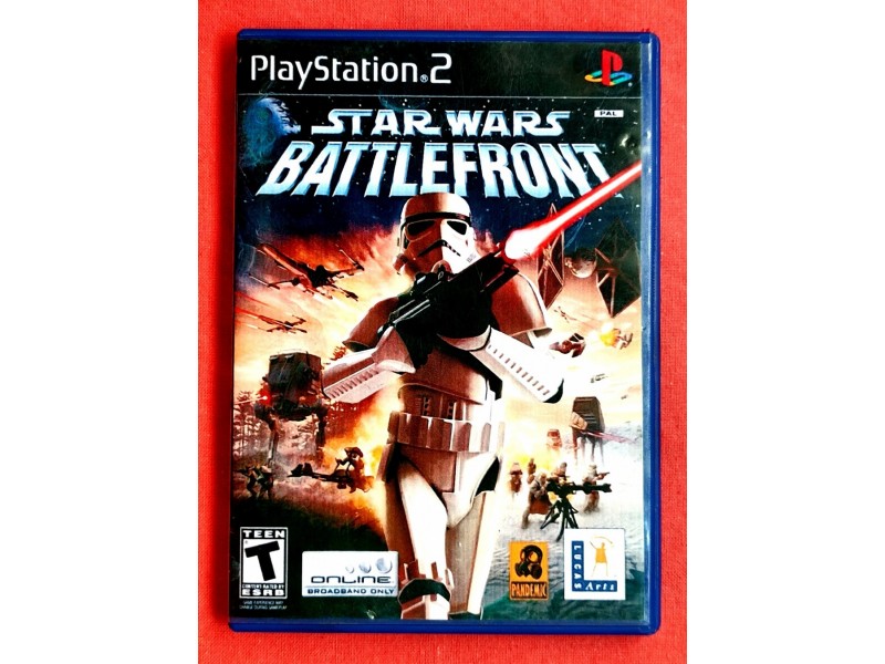 Star Wars Battlefront - Platinum / PS2 Originalna