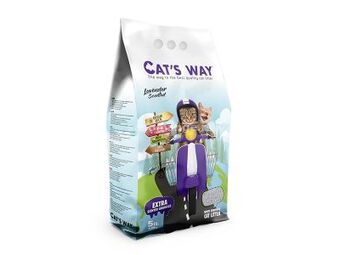 Cat's Way posip za mačke Lavander 10l