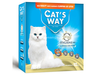 Cat's Way posip za mačke Box Marseille Soap 10l