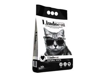 Lindocat posip za mačke - Natural White 15l