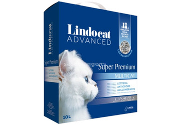 Lindocat posip za mačke - Super Premium Multi Cat 10l