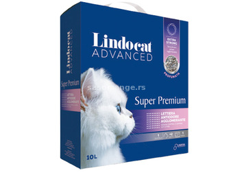 Lindocat posip za mačke - Super Premium Scented 10l