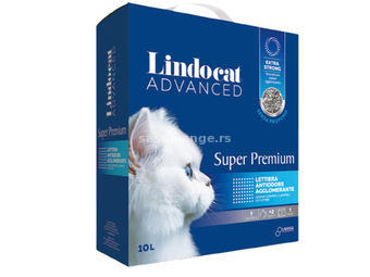 Lindocat posip za mačke - Super Premium Unscented 10l