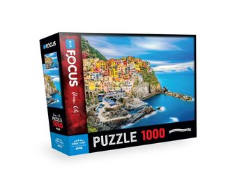 BLUE FOCUS Puzzle Cinque Terre Pet zemalja 1.000 delova