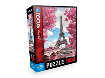 BLUE FOCUS Puzzle Ajfelov Toranj 1.000 delova