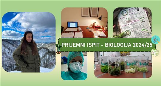 Priprema za prijemni ispit - biologija 2024/25