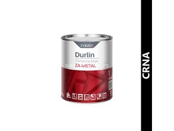 DURLIN osnovna boja za metal 0.75l crna