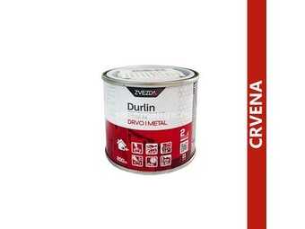 DURLIN emajl za drvo i metal 0.2l crvena