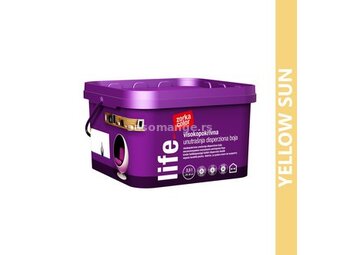 ZORKA life akrilna boja za zidove 2.5l yellow sun 4010