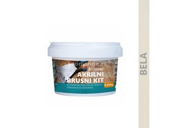 TRITONEX akrilni brusni kit 0.8kg bela