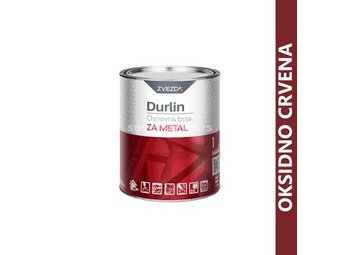 DURLIN osnovna boja za metal 0.75l crvena