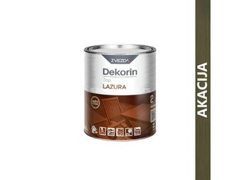 DEKORIN top lazura 0.75l akacija