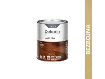 DEKORIN top lazura 0.75l transparetna