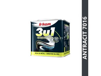 IRKOM 3 u 1 antracit 1kg 7016