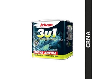 IRKOM 3 u 1 antik crna 1kg