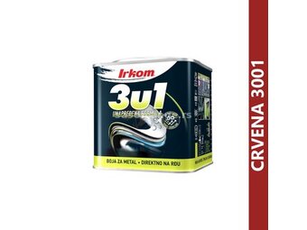 IRKOM 3 u 1 crvena 1kg 3001